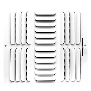 GMC Air Grille | Curved Blade Four Way Register